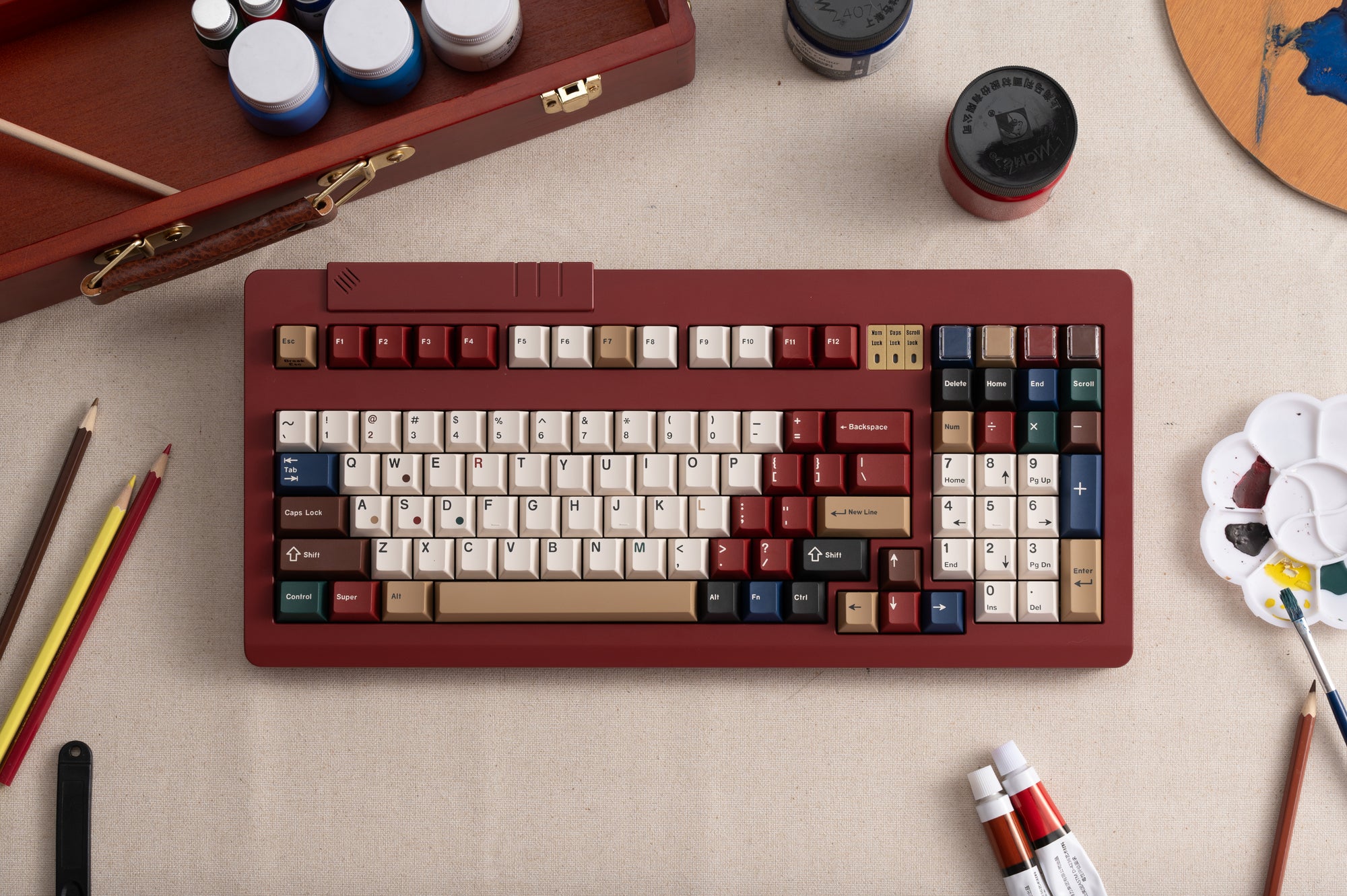 MMkeyboard-Retro Custom Mechanical Keyboard