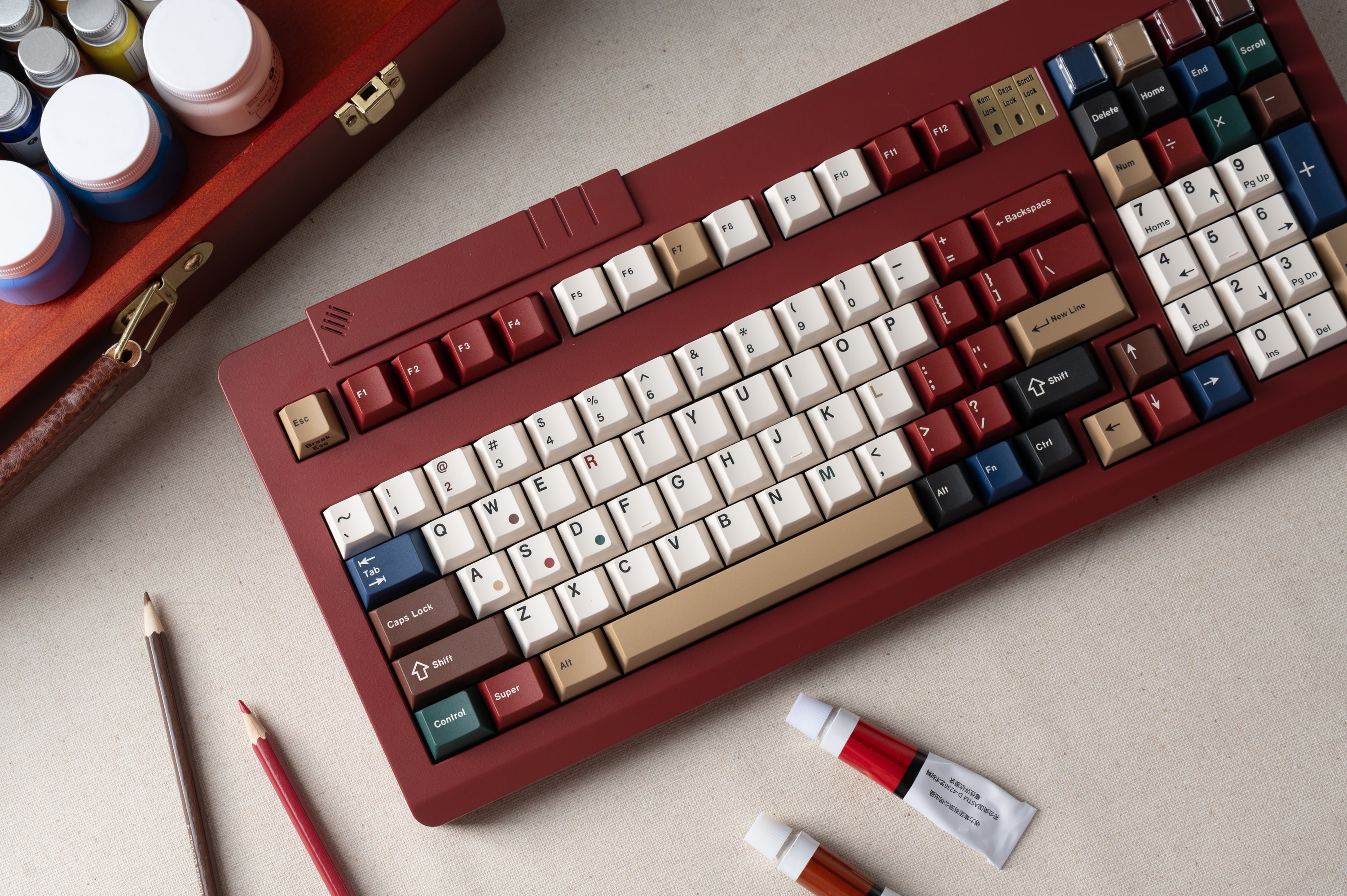 MMkeyboard-Retro Custom Mechanical Keyboard